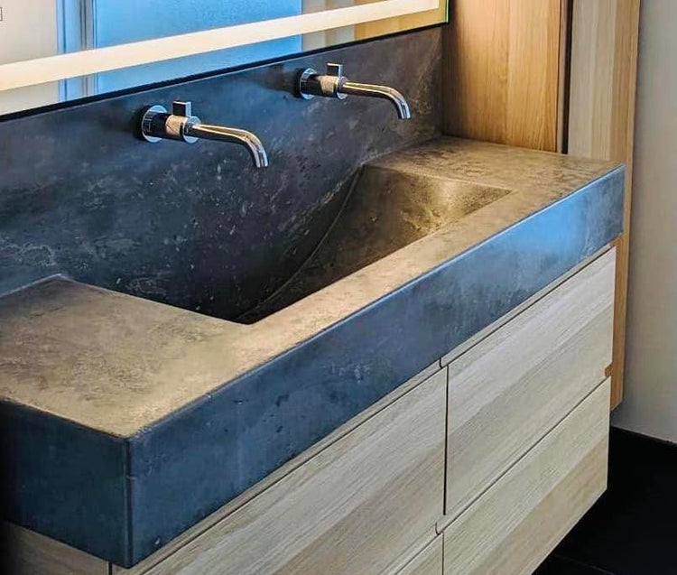 Custom Concrete Vanity Tops: A Designer Favorite for Modern Bathrooms ...