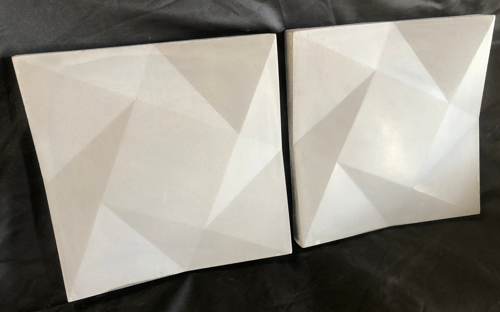 Geo Metric Concrete Tiles 9" x 9" – Wood and Stone Designs
