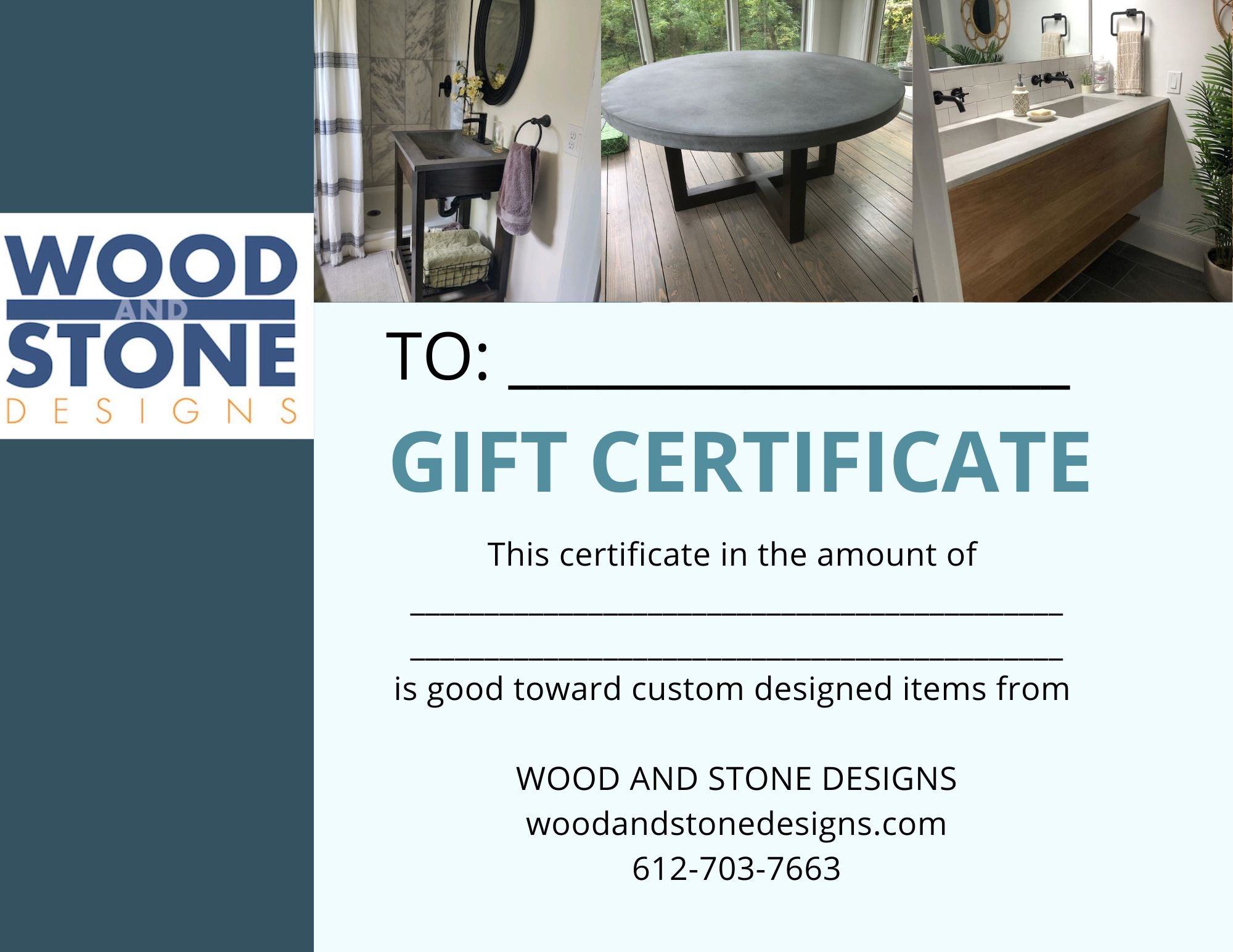 Home Decor & Gifts – Wood and Stone Designs