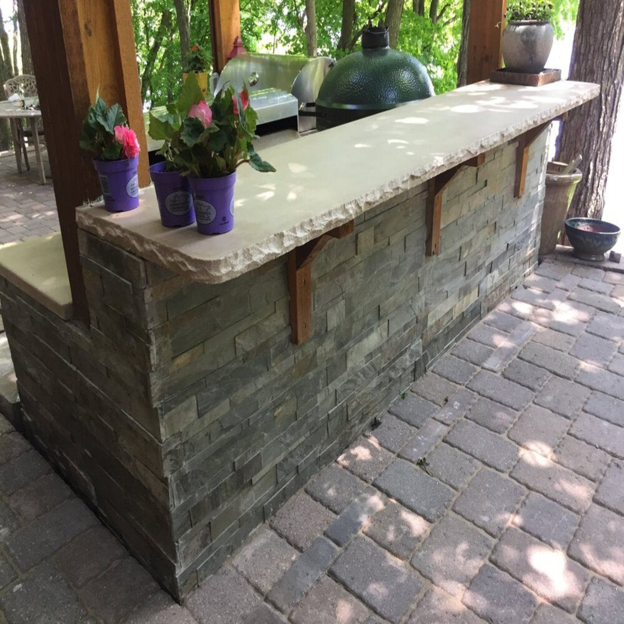 Concrete Counter Tops for Kitchen – Wood and Stone Designs