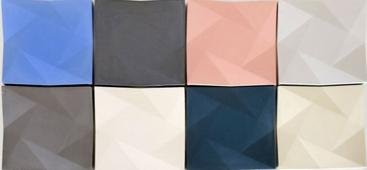 Geo Metric Concrete Tiles 9" x 9" – Wood and Stone Designs